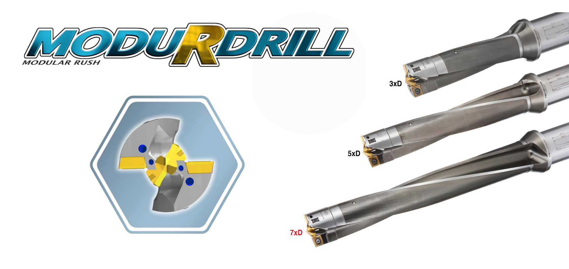 MODU-R-DRILL: Корпус 7xD для глибокого свердління – TaeguTec – Ukraine