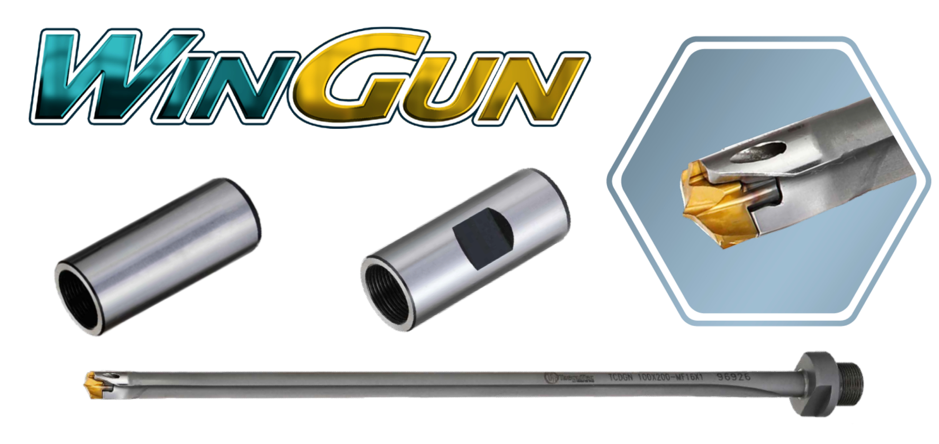 WIN-GUN: Глибокі свердла зі змінною головкою – TaeguTec – Ukraine